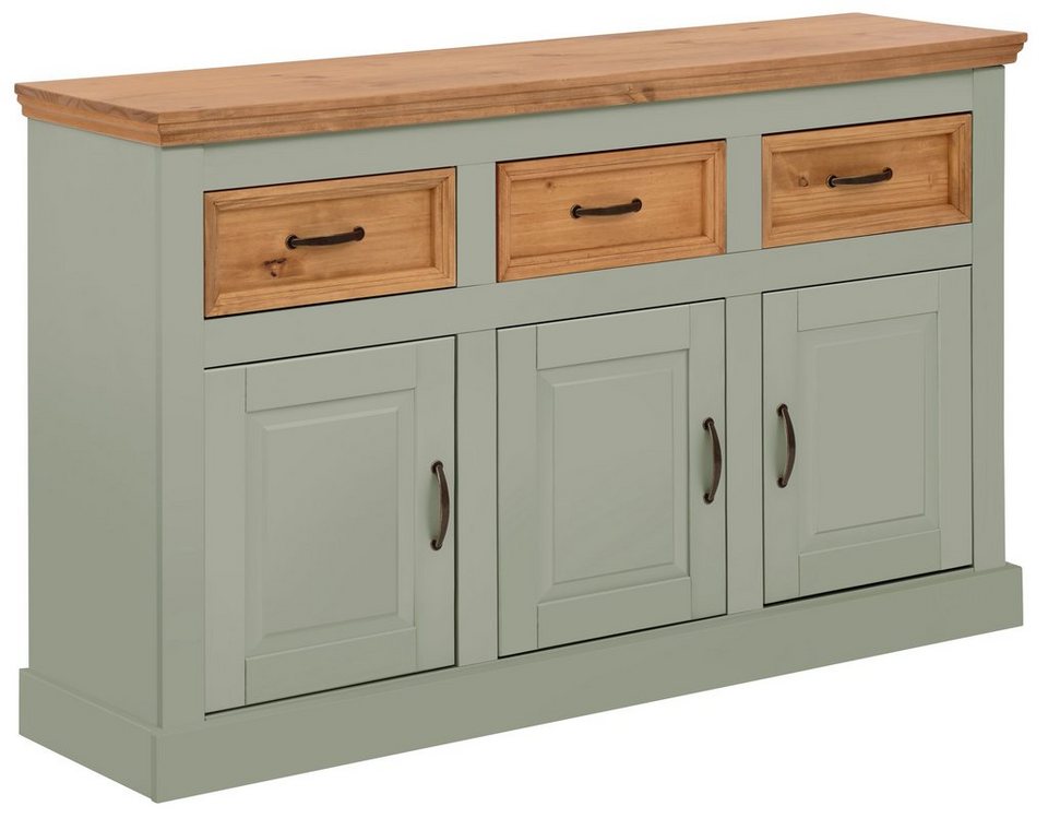 Home Affaire Sideboard Selma Kommode Aus Massivem Kiefernholz Breite